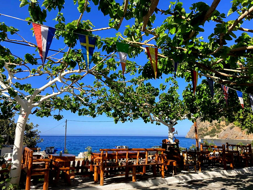Wandern auf dem E4 in Kreta: Etappe 4 - Agia Roumeli - Lykos