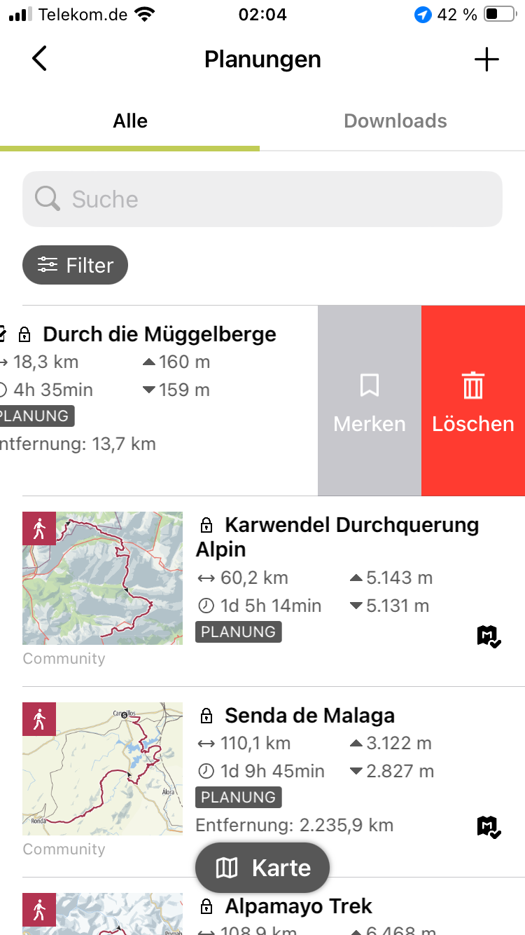 Outdooractive: Die Wander-App im großen Praxis-Test